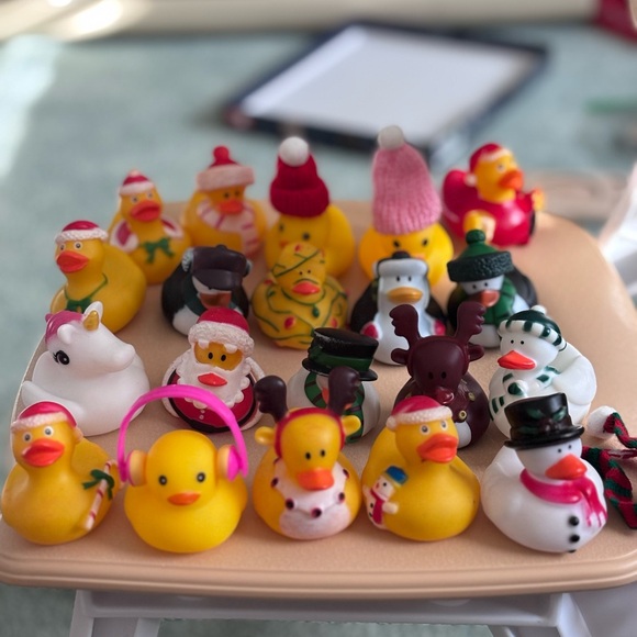 Toys | New Lot Of 2 Festive Rubber Duck Collection Jeep Duckies | Poshmark